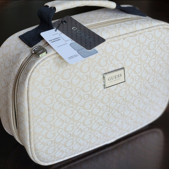 Guess | Bags | Nwt Guess Top Handle Lunch Bag Sand Color For Hot Or ...